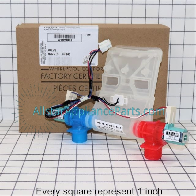 Water Inlet Valve W11210459 | Allstar Appliance Parts