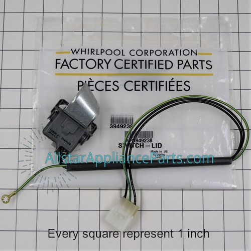 Lid Switch Assembly WP3949238