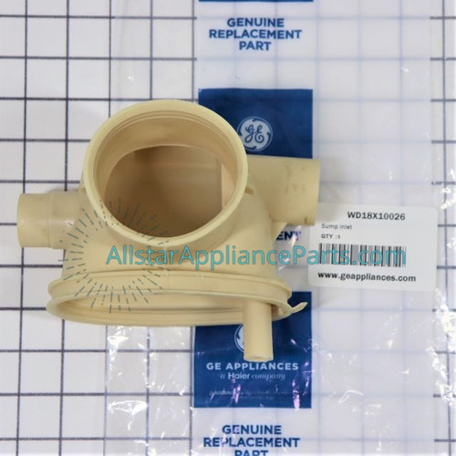 Pump Sump inlet Housing WD18X10026 | Allstar Appliance Parts