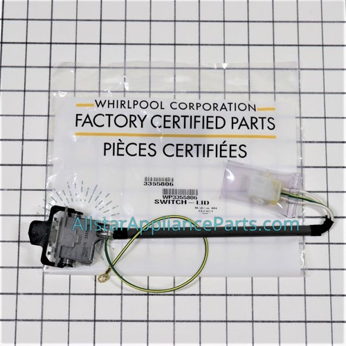 Lid Switch Assembly WP3355806 | Allstar Appliance Parts