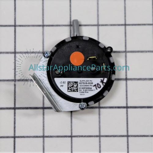 Pressure Switch 0130F00504 | Allstar Appliance Parts