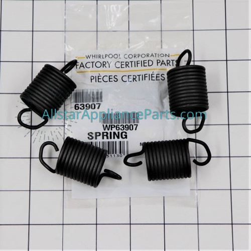 Whirlpool Washing Machine Suspension Spring WP63907 (4 PACK)