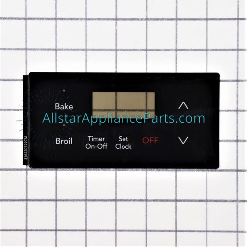 Clock Overlay 316220729 | Allstar Appliance Parts