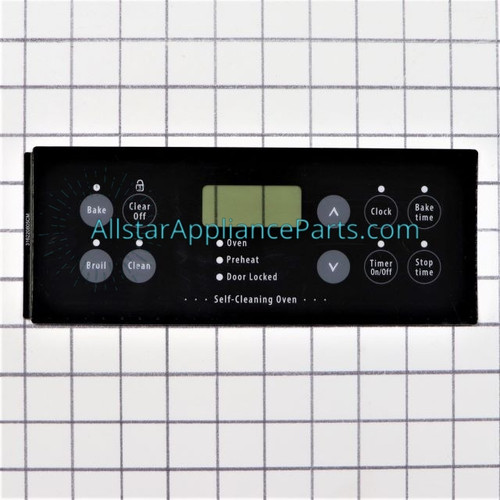 Touchpad Overlay (Black) 316220805 | Allstar Appliance Parts