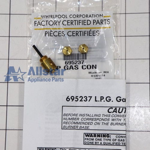 Whirlpool Dryer LP Gas Conversion Kit 695237