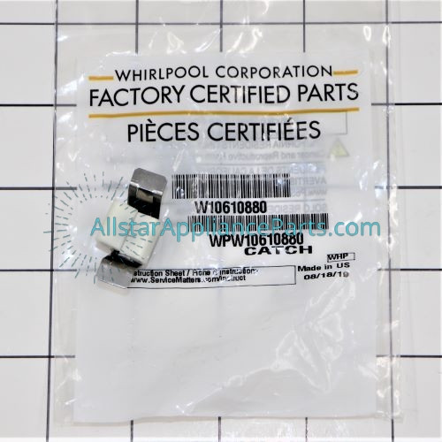 Whirlpool Dryer Door Catch W11429587 | Allstar Appliance Parts | Ships Free