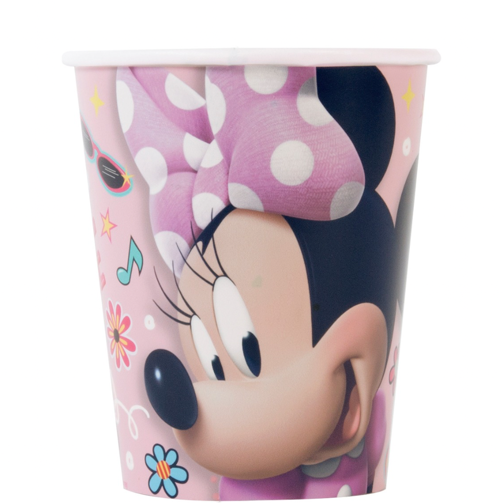 Minnie Mouse Birthday Cups 8ct, 9 oz