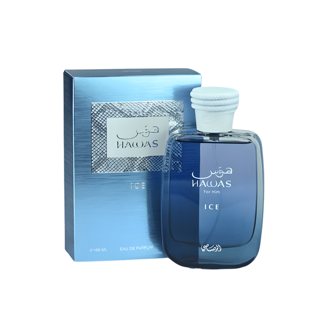 Hawas Ice Men Eau de Parfum 100ml – Fresh Aquatic Cologne
