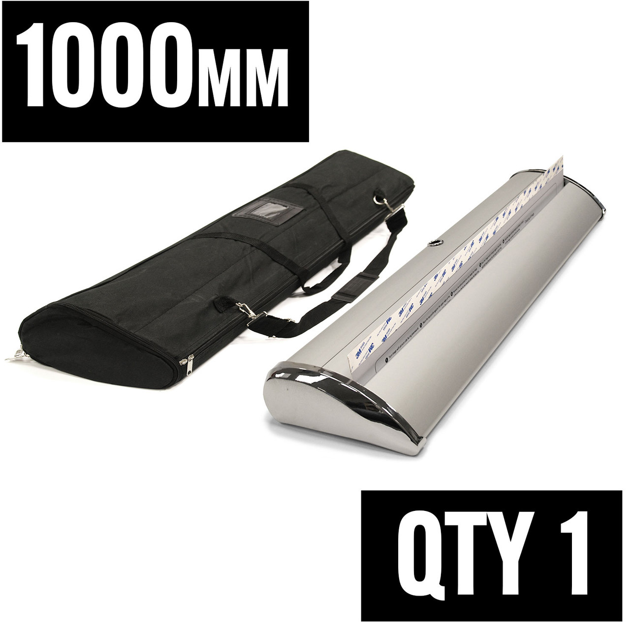 Deluxe Roller Banner Stand 1000mm x 2000mm Qty 1