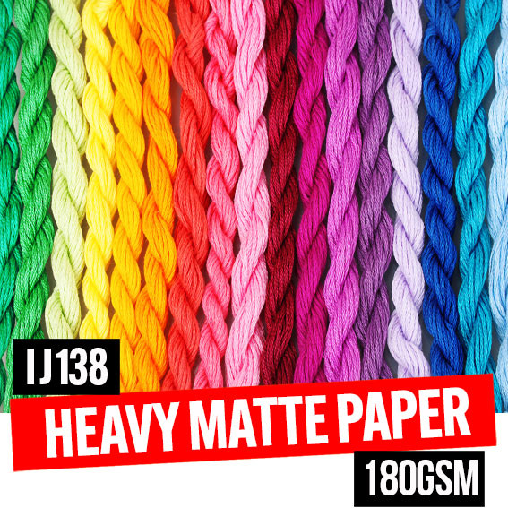 Heavy matte photo quality paper 180gsm 36" 914mm x 45m