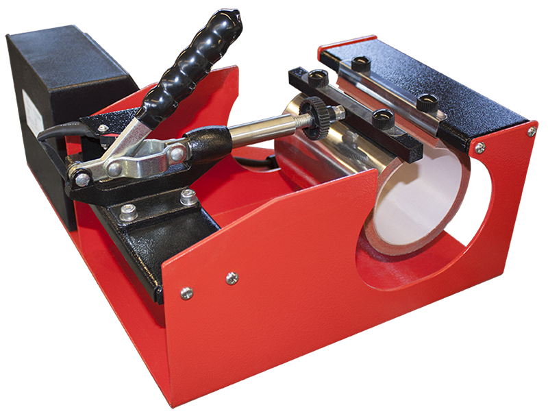 Automatic 4-in-1 multifunctional heat press for latte style mugs.