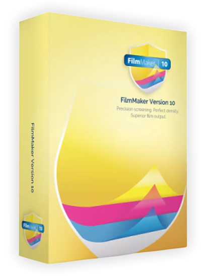 FilmMaker V11 ink-jet screen print film production toolset