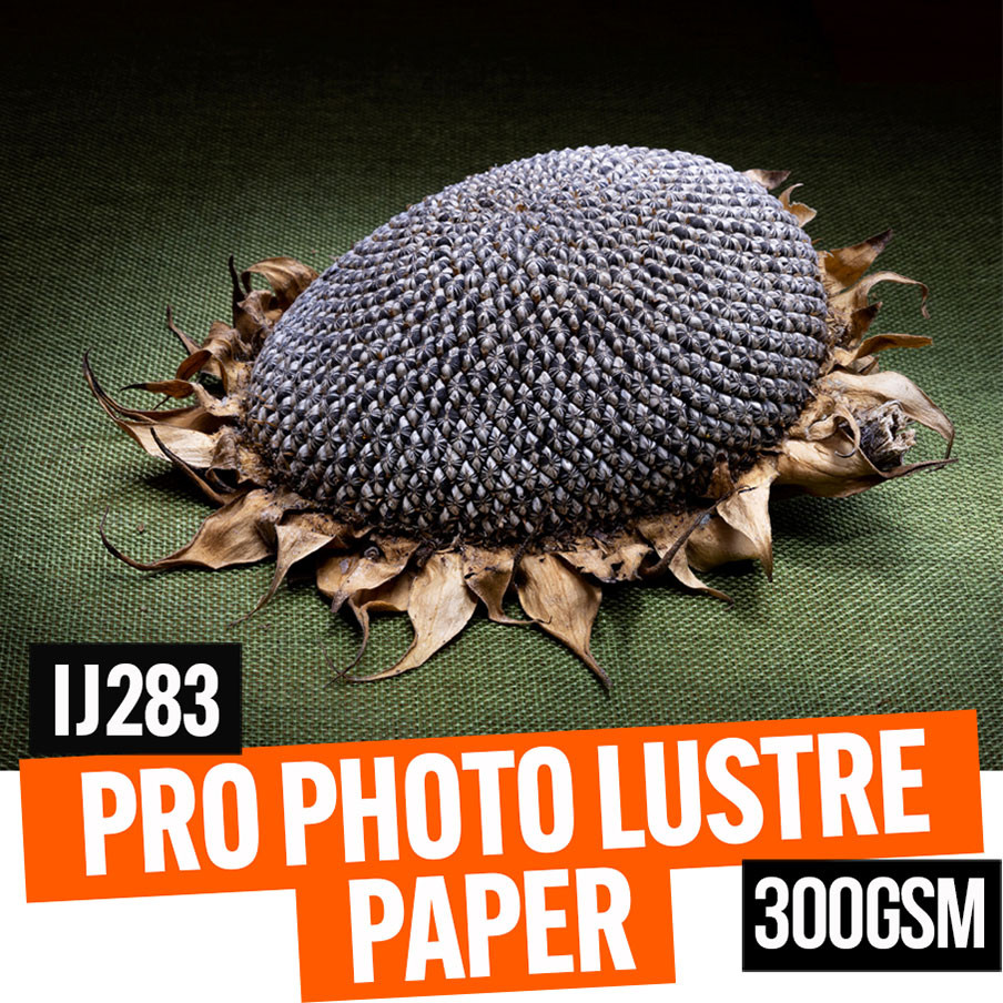 Professional lustre photo paper 300gsm 24" x 30m - 3 inch core.