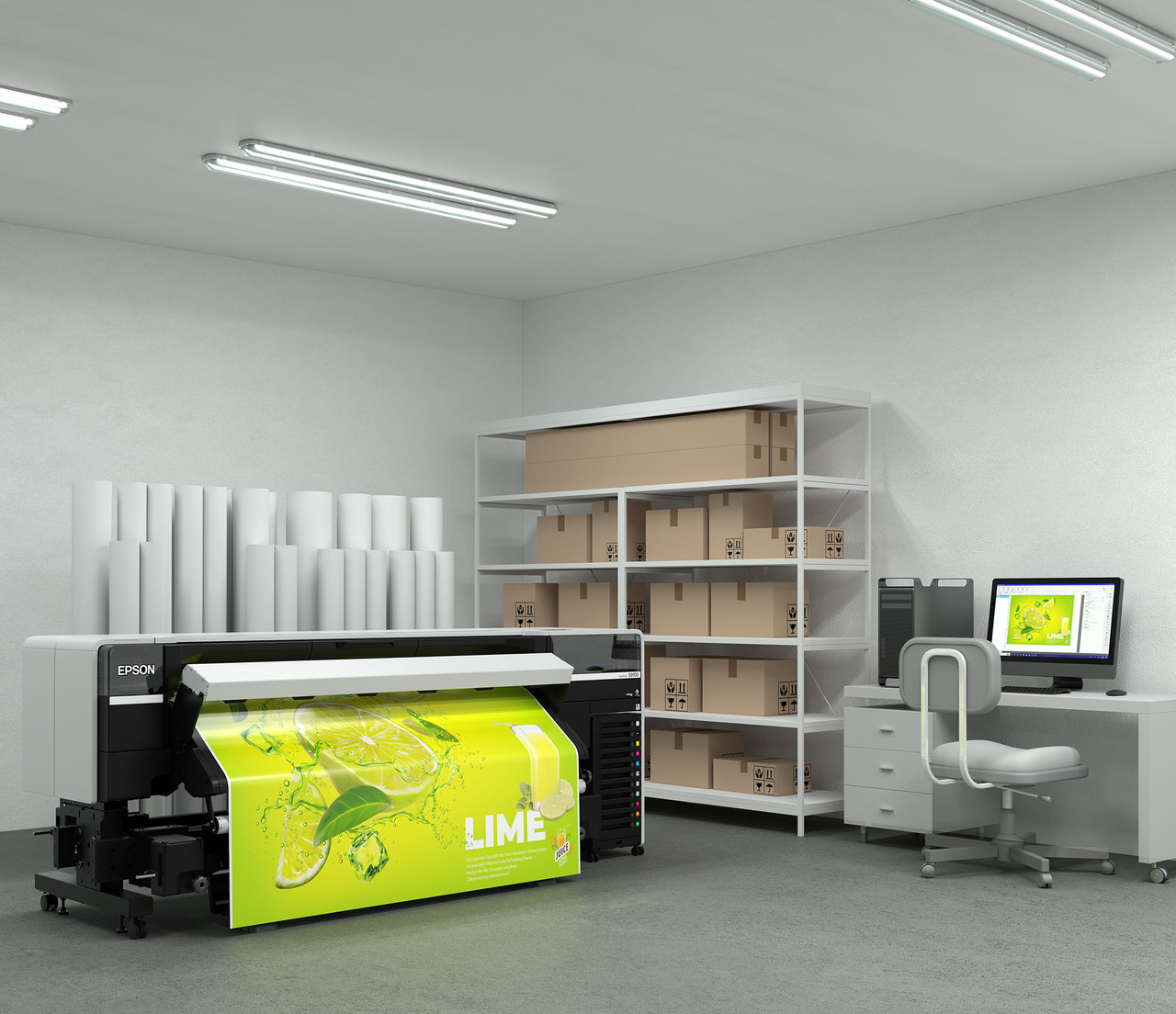 Epson SureColor SC-S9100 Eco Solvent Printer