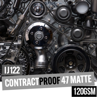 Matte coated proofing paper 47 120gsm 17" x 40m