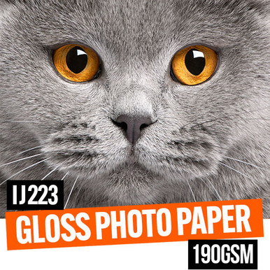 Gloss Photo Paper 190gsm 24" x 60m