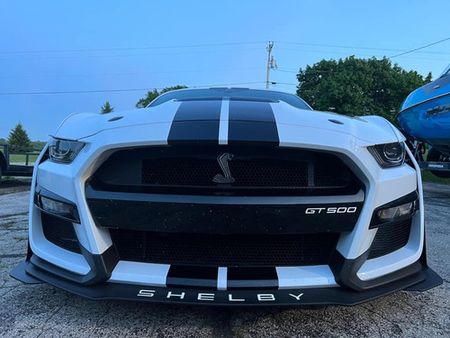 GT500 ABS Splitter Letters With Installation Kit - Carroll Shelby Racing