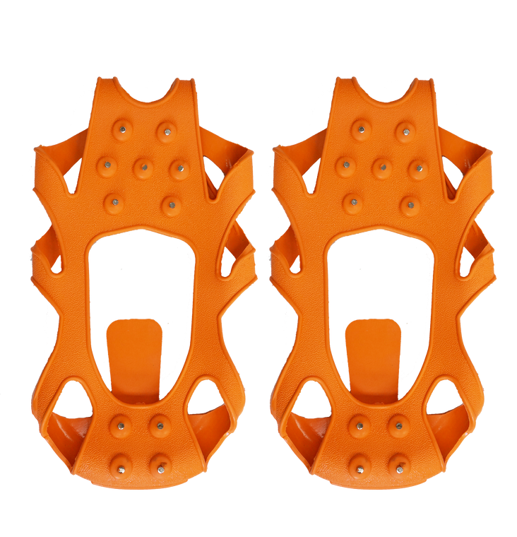 SURE GRIP SAFTEY SPIKE ICE TREADS (ORANGE) - ICEFISH.com