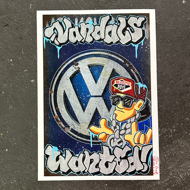 BIG DADDY DEUCE | VEE DUB - A4 PRINT - UNION HEIGHTS