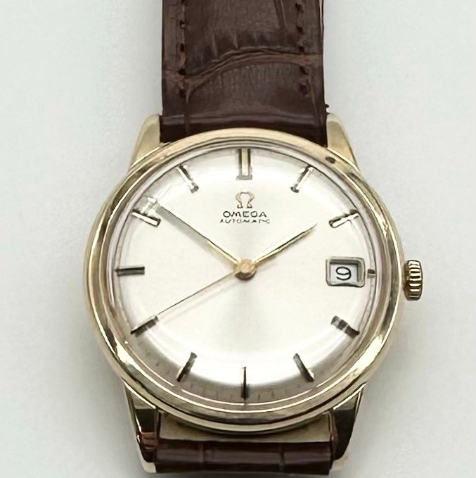 1968 - 9ct Gold Gents Automatic Omega Watch - Glenbryde - Quality Clock ...
