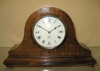 mahogany clock