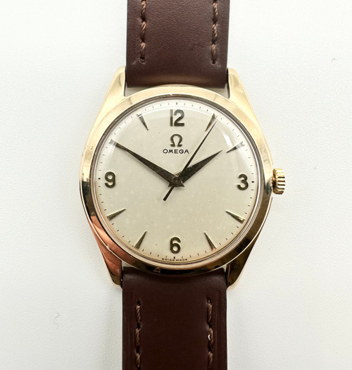 9ct Gold Omega watch | Omega | Manual Wind Watch