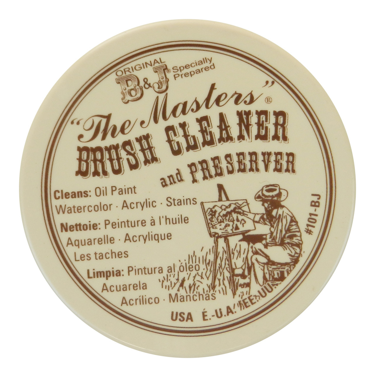 The Master Brush Cleaner 2.5 oz 101-BJ
