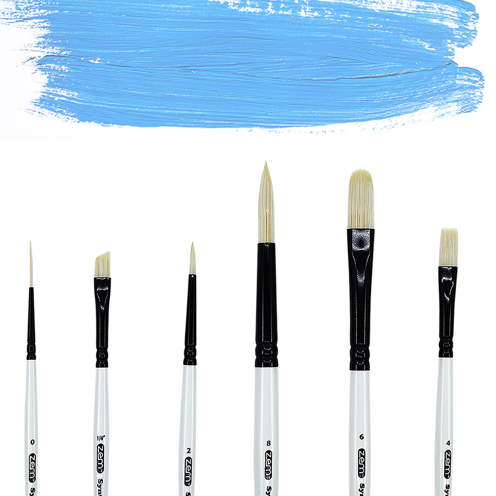 How to choose the right paintbrush for your art - ZEM BRUSH MFG