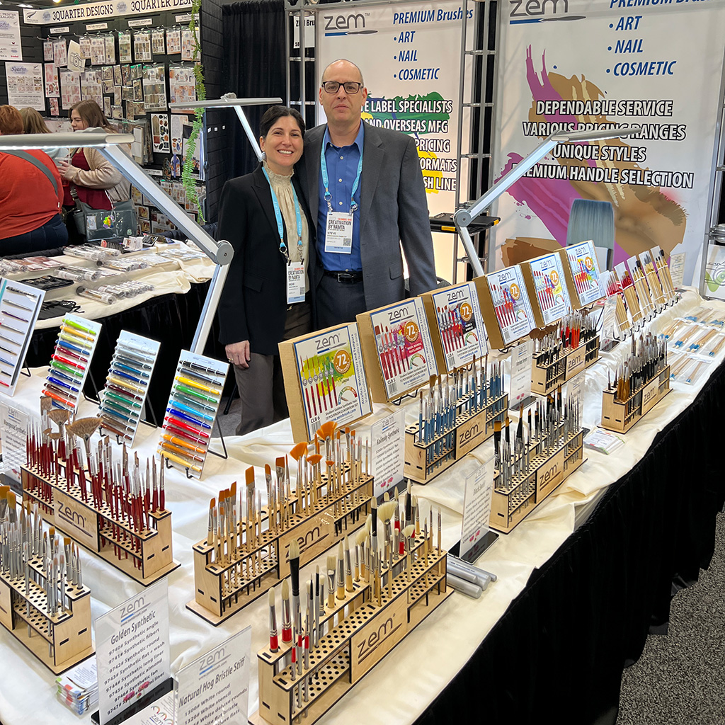Namta - Creativation 2023 Art & Creative Materials Trade Show - ZEM BRUSH MFG