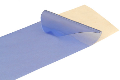 12"x12" Sheet Of Blue Protective Film - Lamin-x