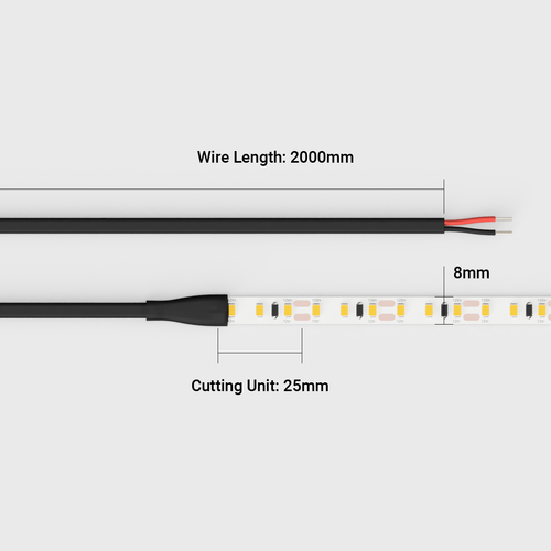 Cut to Size 12V Essential White LED Strip Light | UltraLEDs
