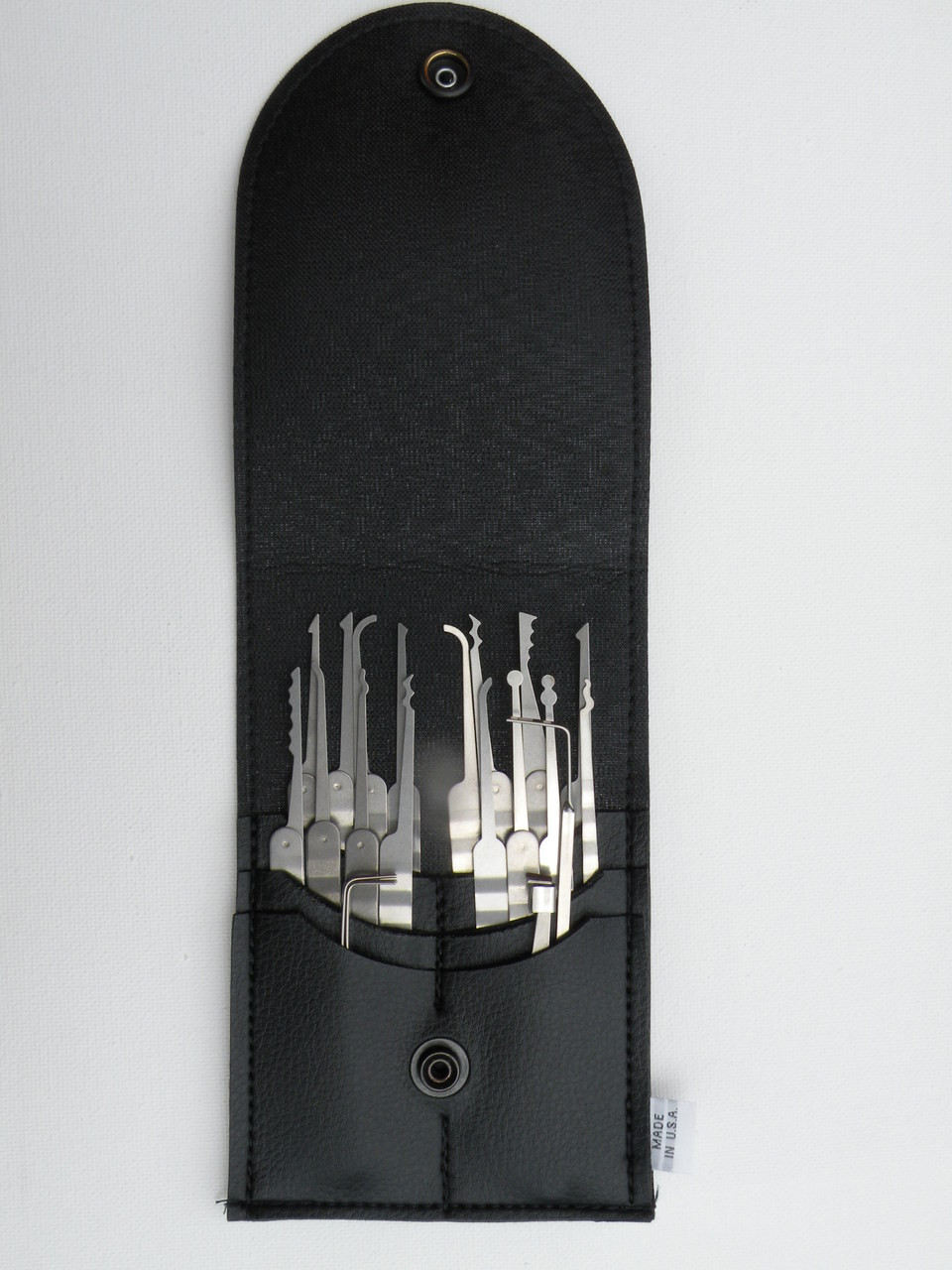 20 Piece Laminated Ripple Handle Lock Pick Set (LRH-20)