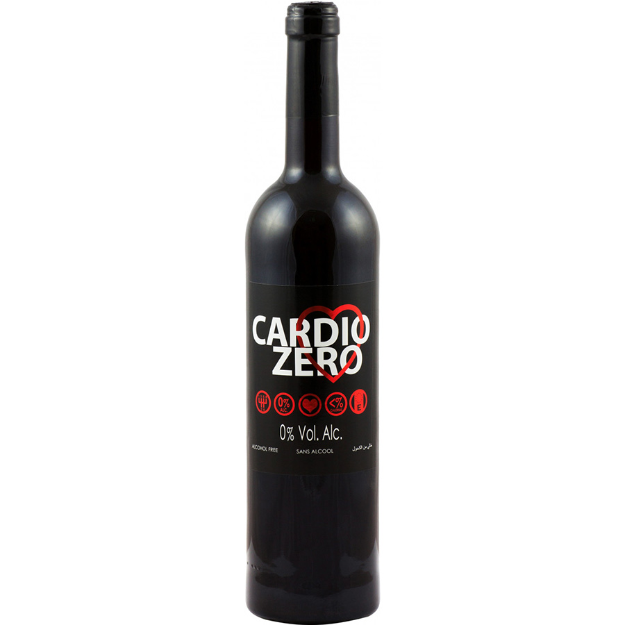 Elivo Cardio Zero Red – Non Alcoholic 0.0% ABV Wine, Spain