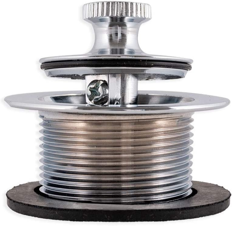 Mobile Home 1-1/2" Chrome Tub Drain with Lift-N-Turn Stopper - H & S ...