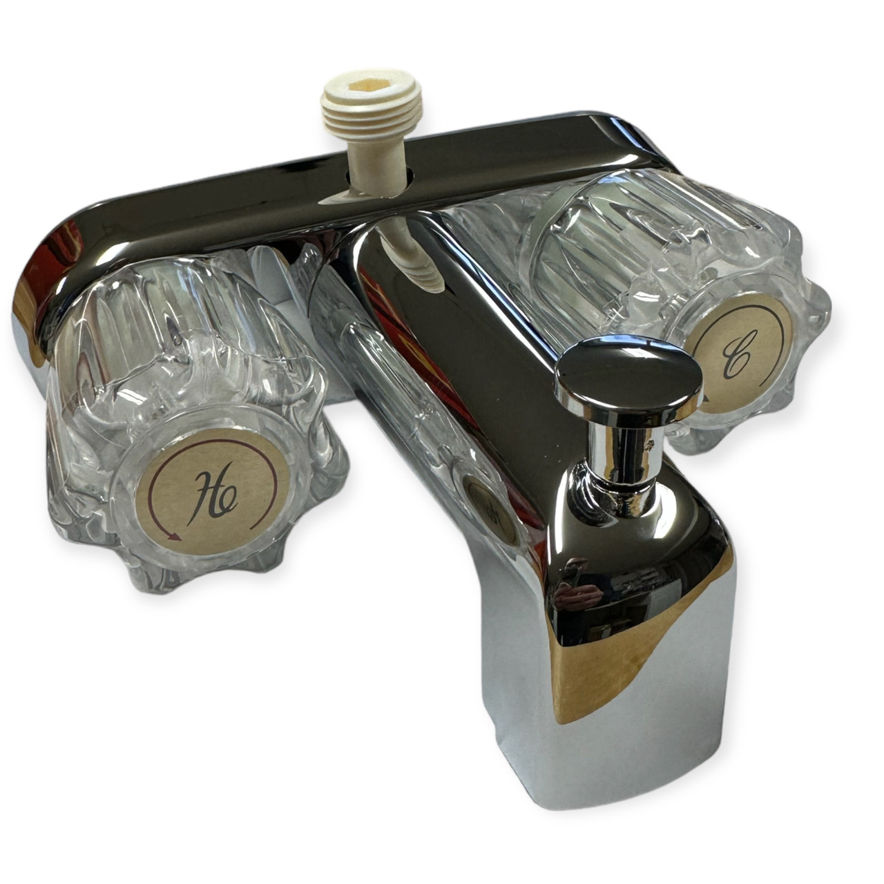 Tiger Faucets Mobile Home 4" Tub & Exposed Shower Faucet RV-022B - H ...