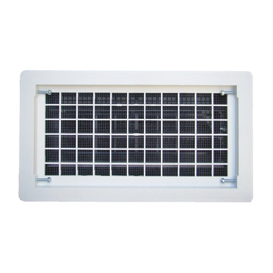 Witten White Automatic Foundation Vent, 8" x 16" 306MGR - H & S Mobile ...