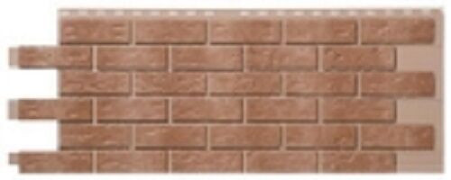Mobile Home/RV Novik Brown Blend Simulated Brick Skirting Panel (9 ...