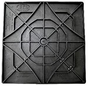 Mobile Home/RV/Storage Shed Pier Pad 20" x 20" x 1" (2 SQ FT) 10 Pack ...