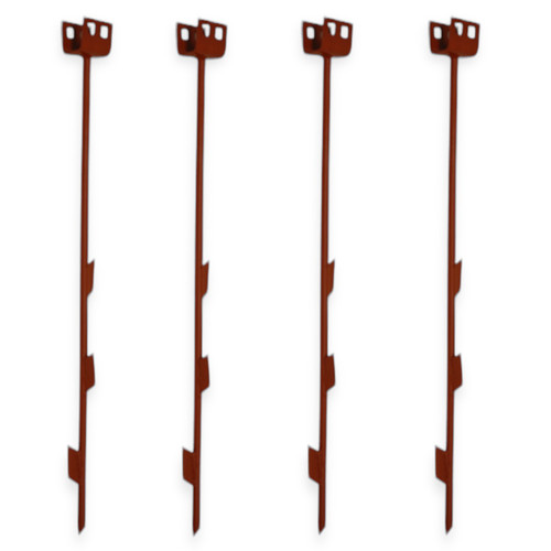 Minute Man 36" DH 5/8" Coral Barb Drive Anchor (4 Pack) - H & S Mobile ...