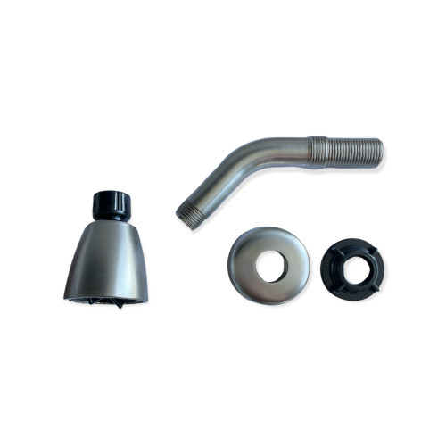 Mobile Home/RV Brushed Nickel Shower Head Kit - H & S Mobile Home Supplies