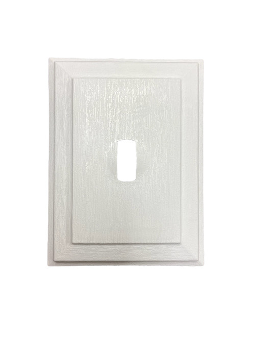 Vinyl White Mini Split Mounting Block - H & S Mobile Home Supplies