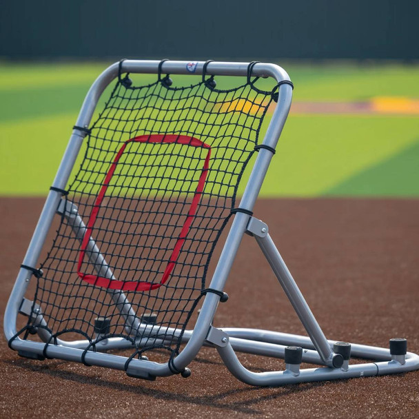 3x3 Baseball Rebounder - Portable Fielding Trainer with Adjustable Angles