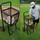 Medium Pro Baseball Ball Cart Holds 180 Baseballs
