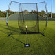 Zip Net Baseball Hitting Net for Indoor Use