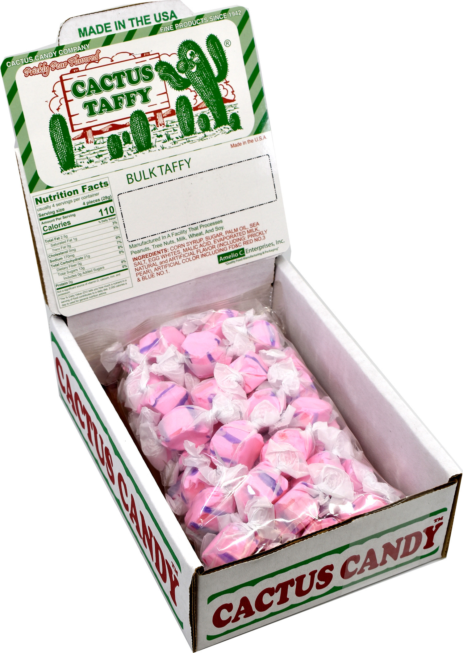 Prickly Pear Taffy Box - Amelio C Enterprises, Inc