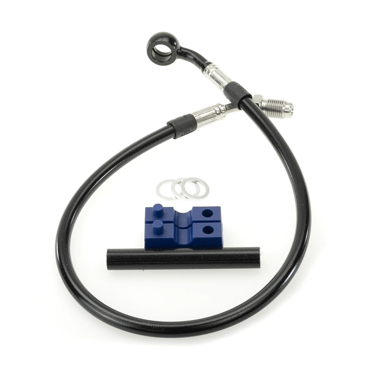 Dual Front Caliper Brake Line Kit (M8 Softail)