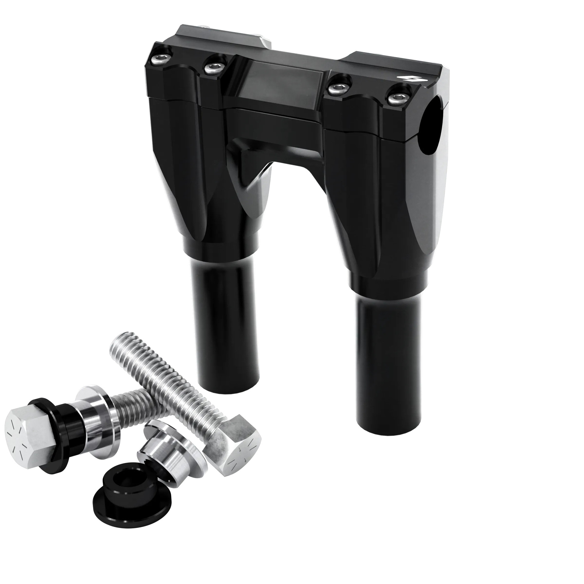 Kraus Solid-Mount Isolated And Pullback Handlebar Risers
