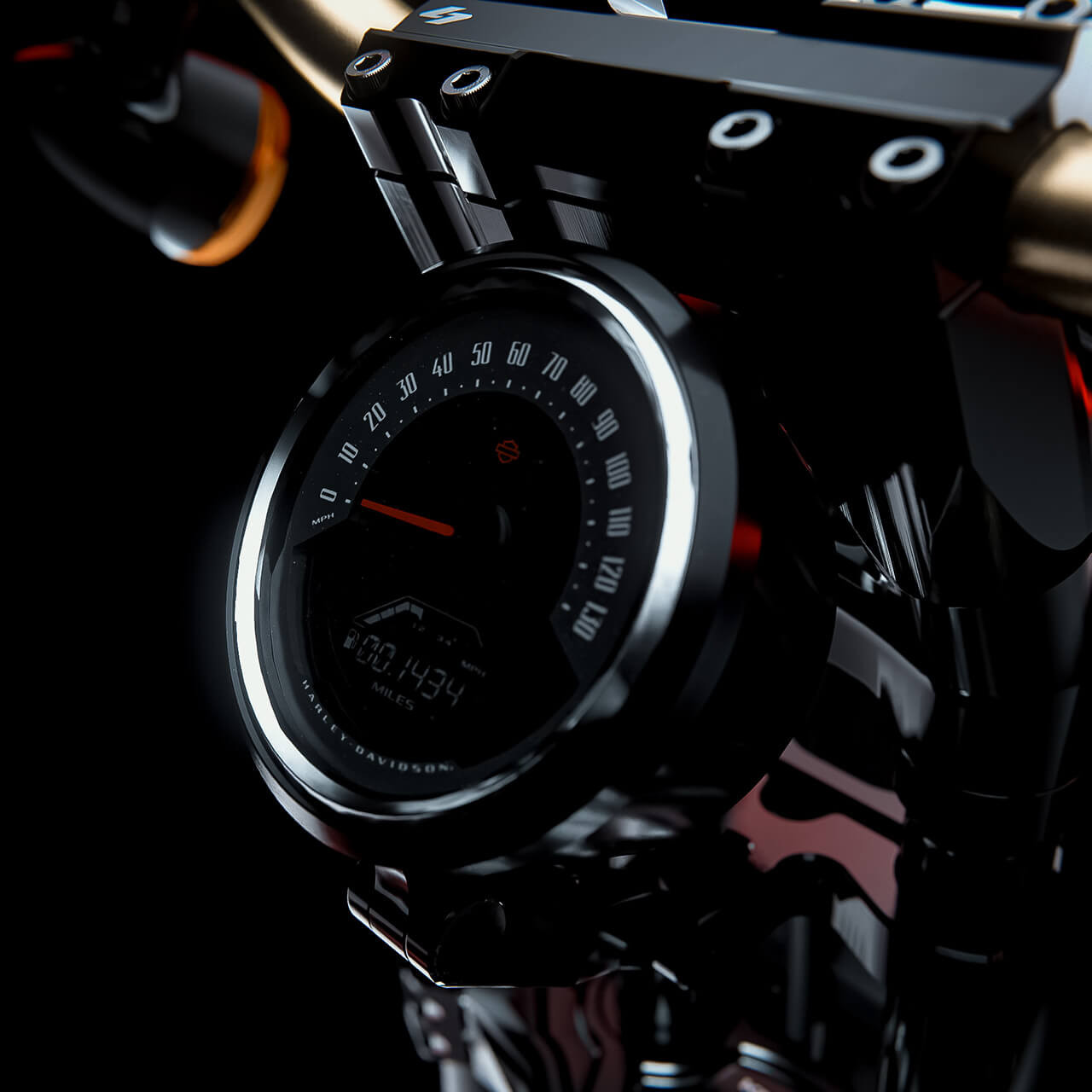 Harley S1 Gauge Relocation Bucket | Kraus Moto