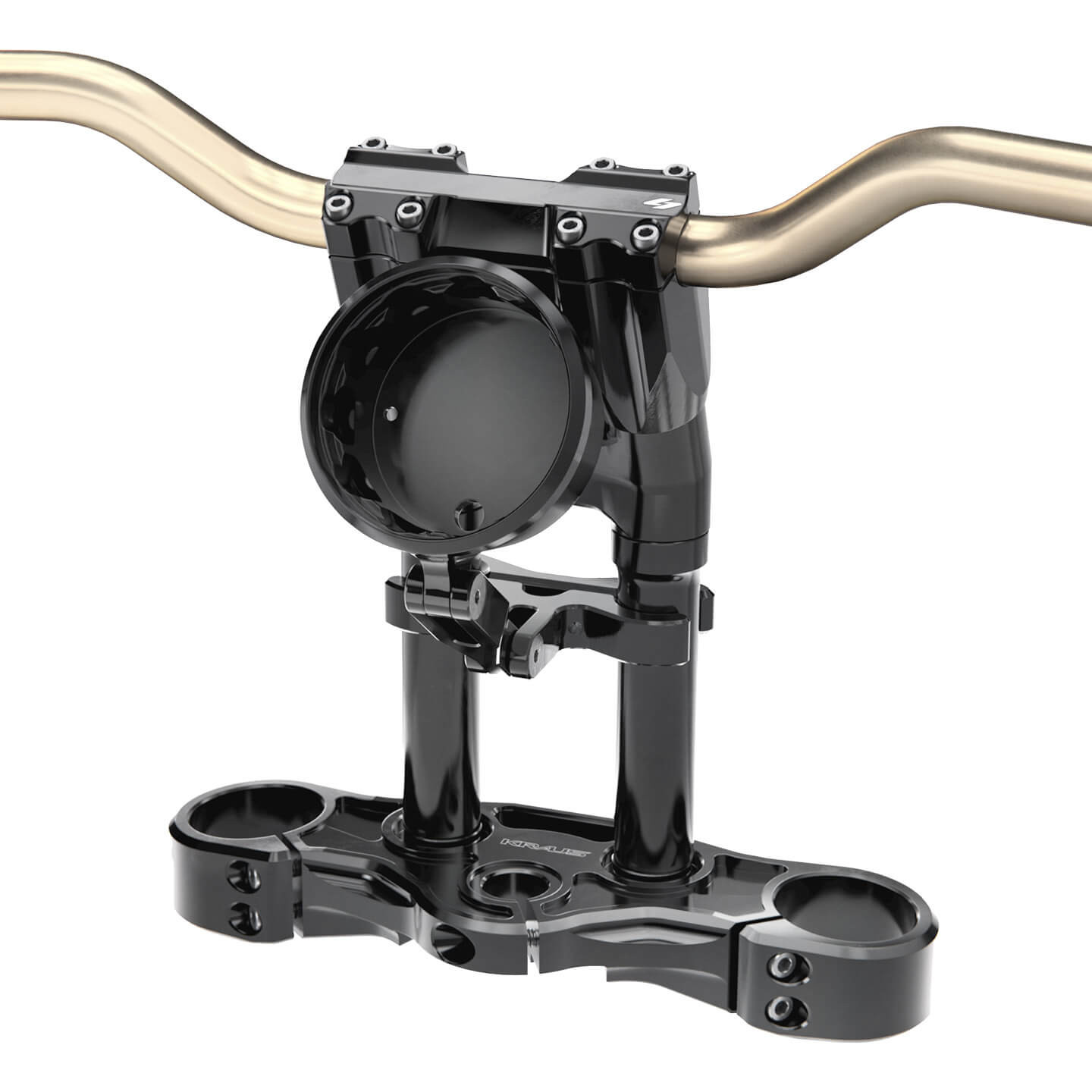Lowrider S/ST Bully Softail Triple Tree 10-in Pro Kit | Kraus Moto