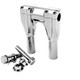 Kraus Solid-Mount Isolated And Pullback Handlebar Risers